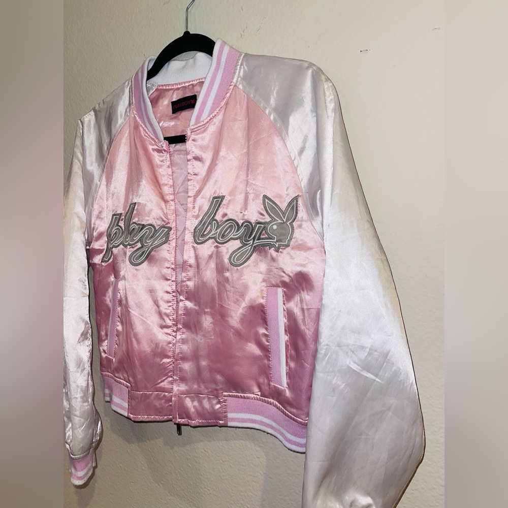 Y2k Vintage Original Playboy Bomber Jacket - Gem